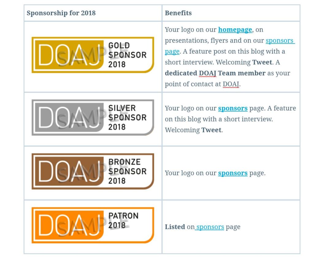 New Sponsorship Model from 2018 – DOAJ Blog