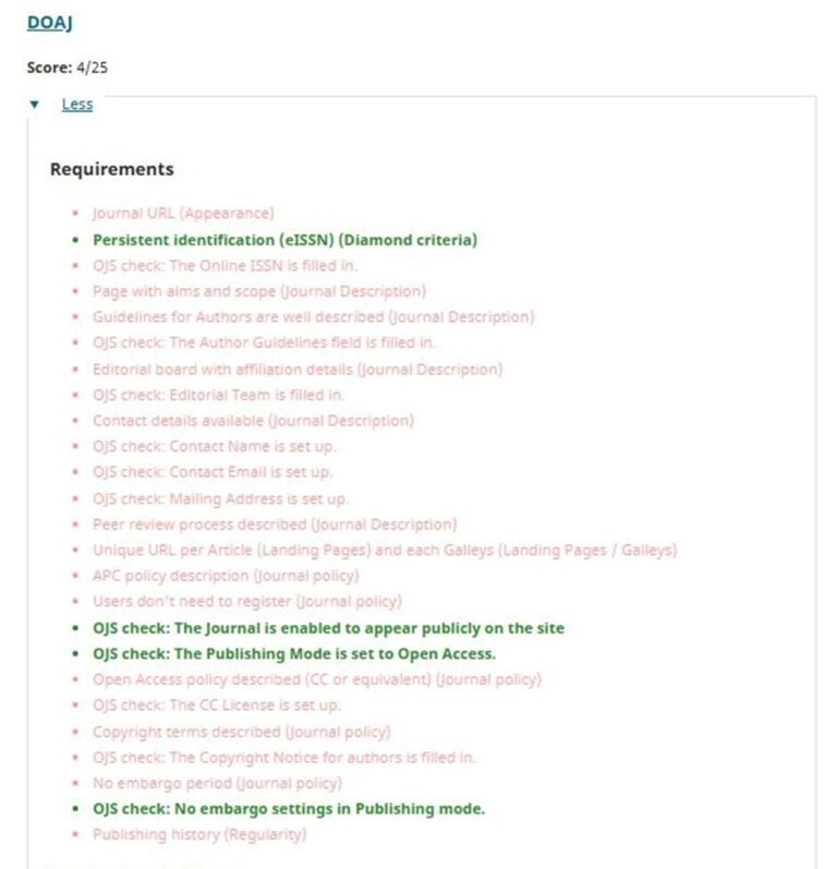 Making open access journals visible: How your journal can shine with ...