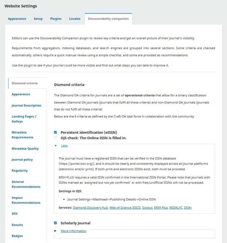 Making open access journals visible: How your journal can shine with ...